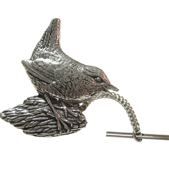 Kiola Designs | Accessories | Wren Bird Tie Tack | Poshmark